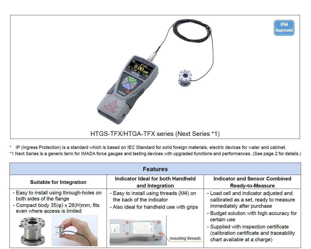 Ichiban Precision Sdn Bhd - Imada - Imada Built-in Torque Gauge